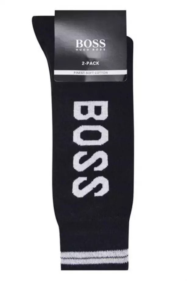 Чорапи со лого на BOSS Two Pack - најдобри подароци за вљубените за дечковци