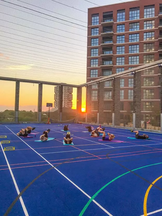 โรงยิมกลางแจ้งที่ดีที่สุดในลอนดอน: Canada Water