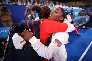 Simone Biles, mpanao gymnast olympika