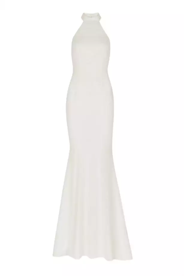 U-Maria Halter Wedding Dress - ama-meghan markle fashion brand