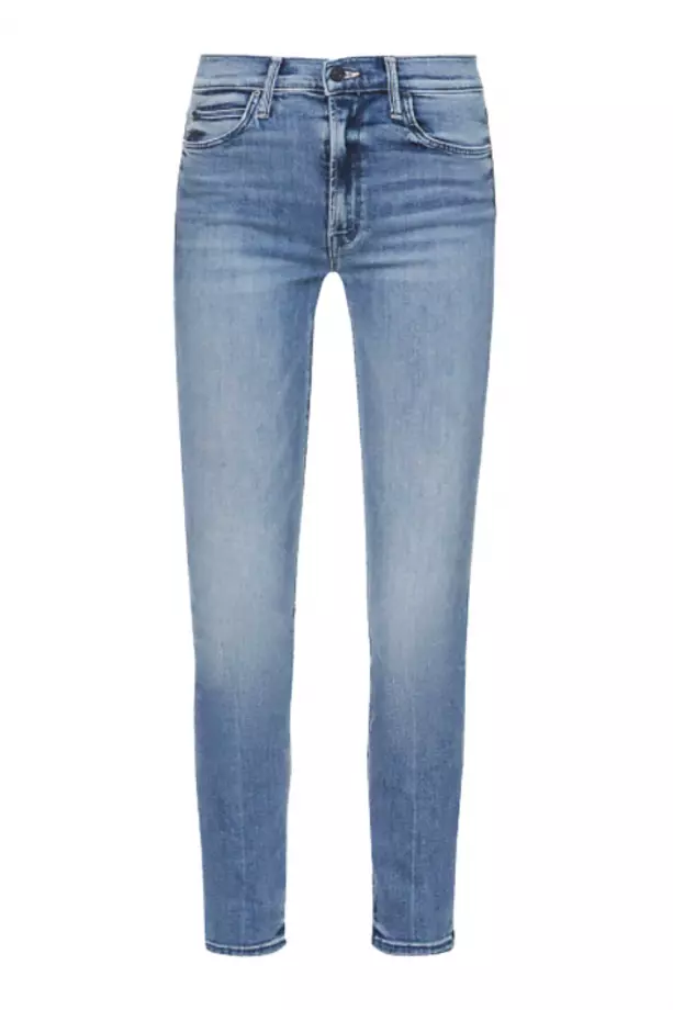 Mother Denim Dazzler Ankle Straight-leg Mid-rise Stretch-denim Jeans - ditti tal-moda meghan markle