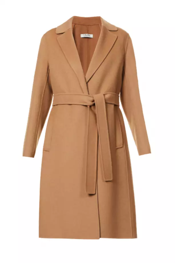 Max Mara Pauline Belted Wool Coat – meghan markle mados prekės ženklai